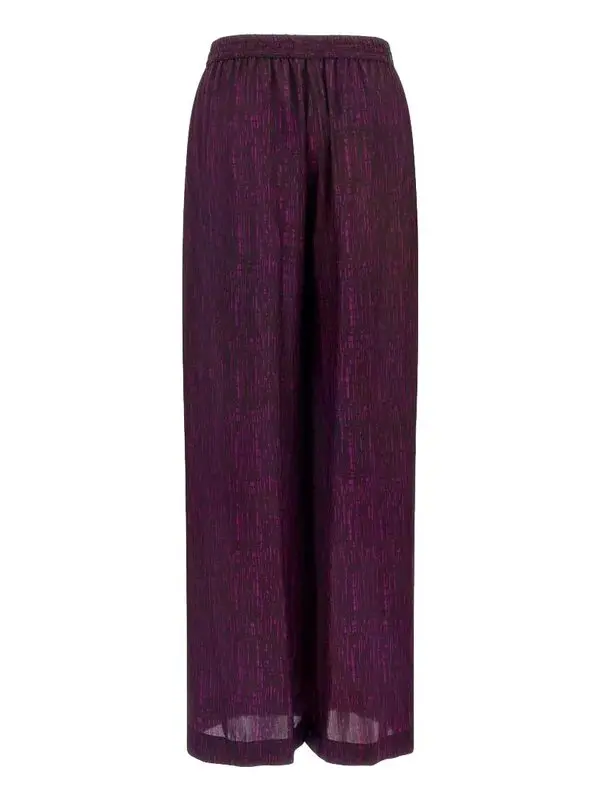 GIANLUCA CAPANNOLO Palazzo Pants - Purple