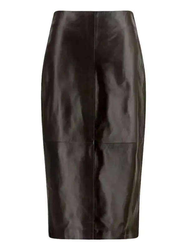 ARMA Meeka Palermo Leather Skirt - Brown