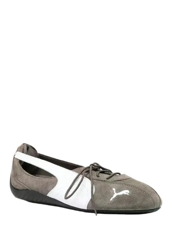 PUMA Speedcat Cut-out Ballet Flats - Brown