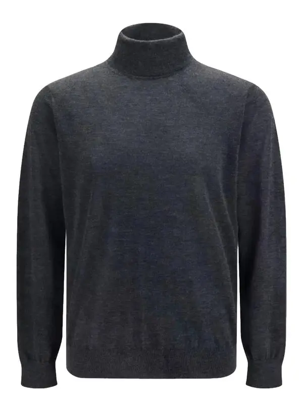 Giorgio Armani Cashmere Roll Neck Sweater - Grey