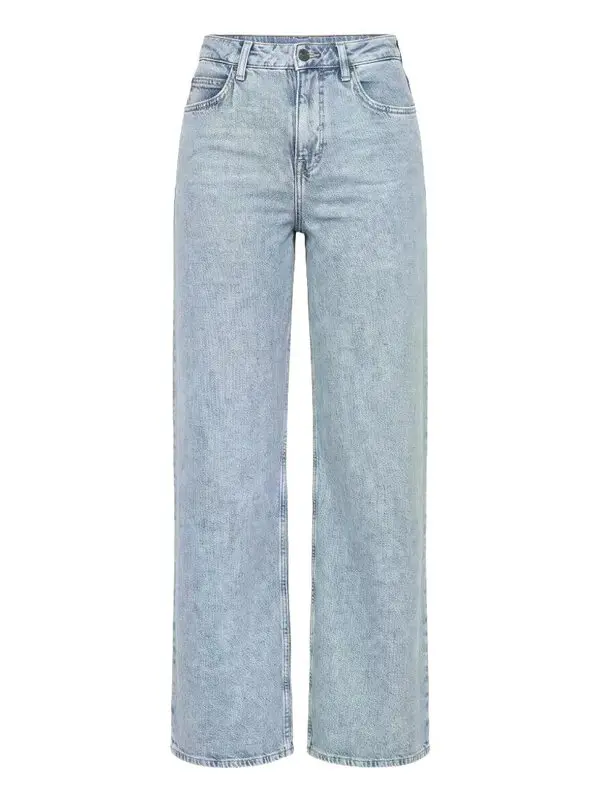LEEM Stella Wide-leg Jeans - Blue