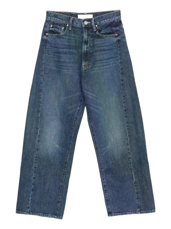 MOTHER The Half Pipe Ankle Jeans - Blue