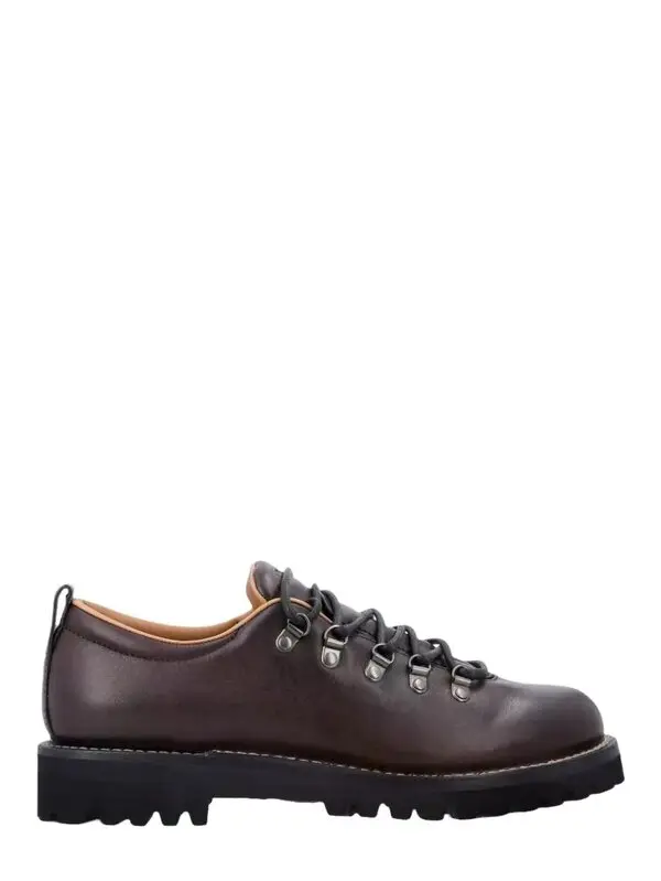 Church's Leather Derby Shoes With Eyelet Detailing - Brown