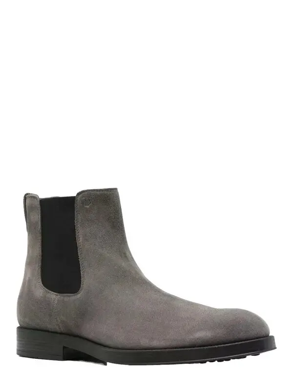 TOD'S Suede Chelsea Boots - Grey
