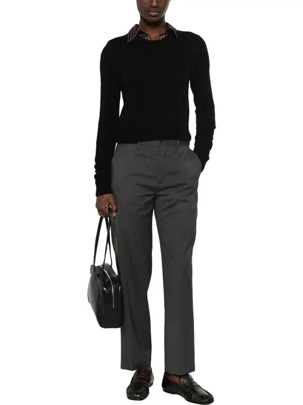BRIGLIA 1949 Tailored Straight-leg Trousers - Grey