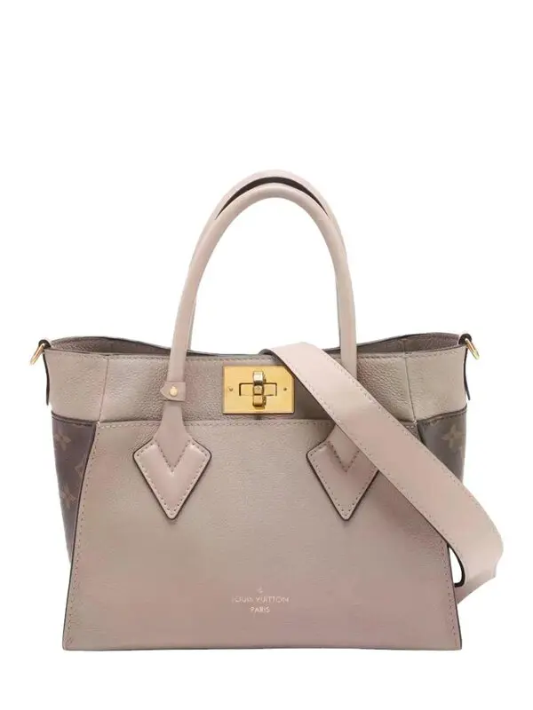 LOUIS VUITTON Monogram On My Side Pm Satchel - Brown