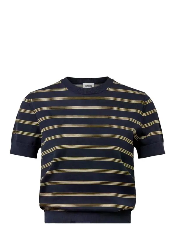 DRYKORN Ronija Striped Short-sleeve T-shirt - Blue