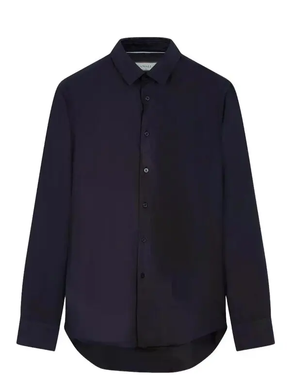 Canali Long-sleeve Shirt - Blue