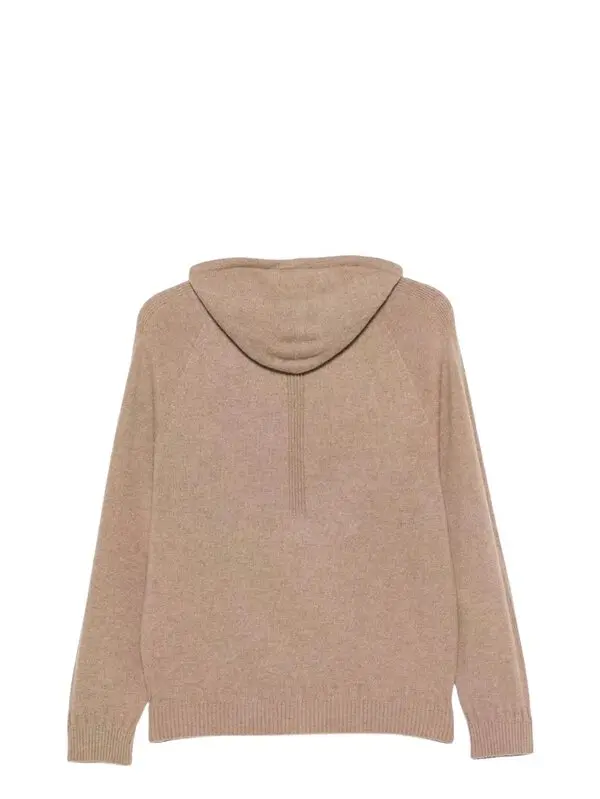 CFCL Drawstring Raglan-sleeve Hoodie - Neutrals