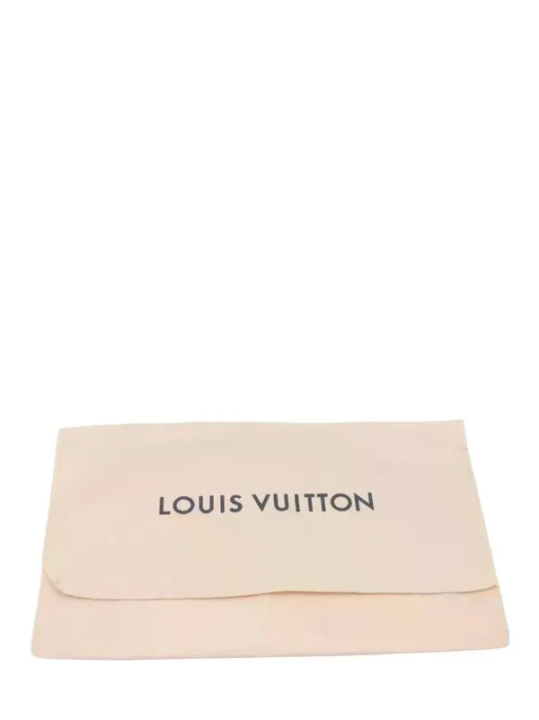LOUIS VUITTON Monogram Giant Reverse Double Zip Pochette Crossbody Bag - Brown