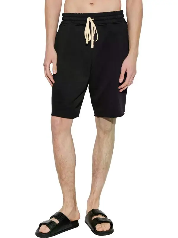 ALLSAINTS Helix Drawstring Jersey Shorts - Black