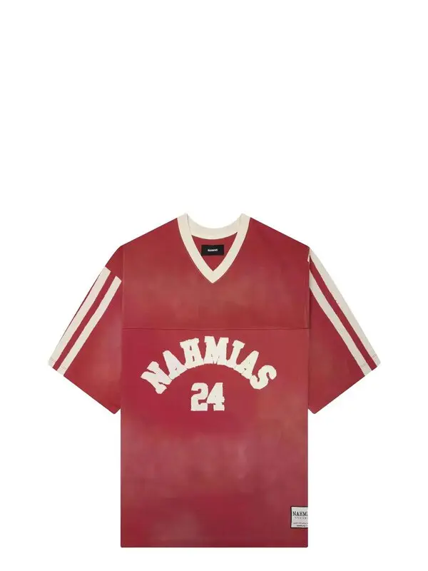 NAHMIAS Campus Jersey T-shirt - Red