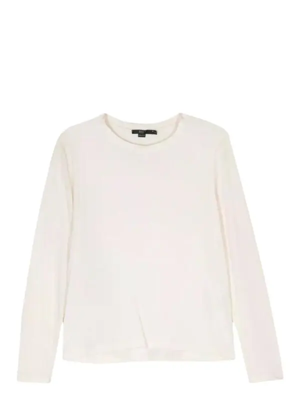Seventy Long-sleeve Round-neck Sweater - White