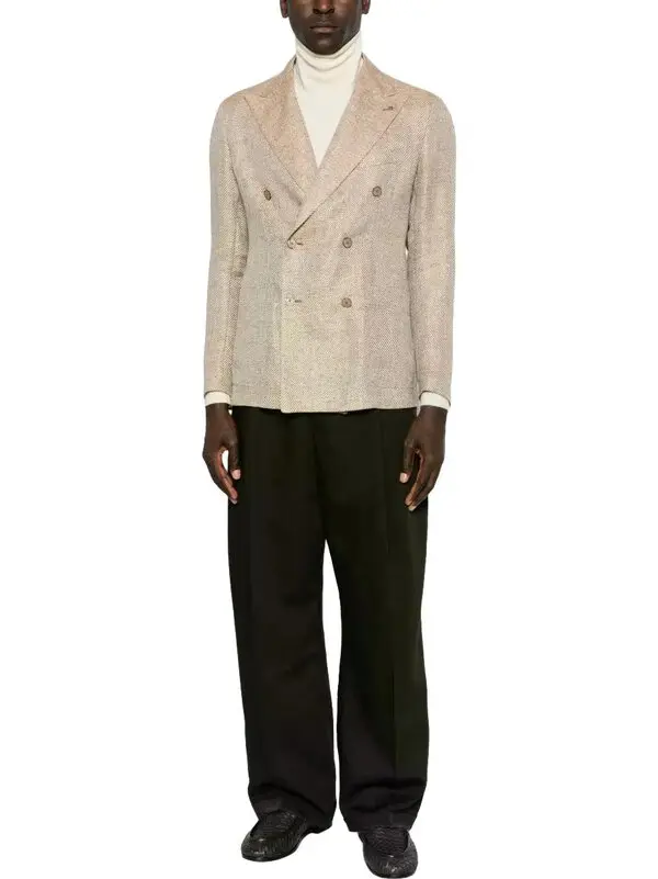Tagliatore Double-breasted Blazer - Neutrals