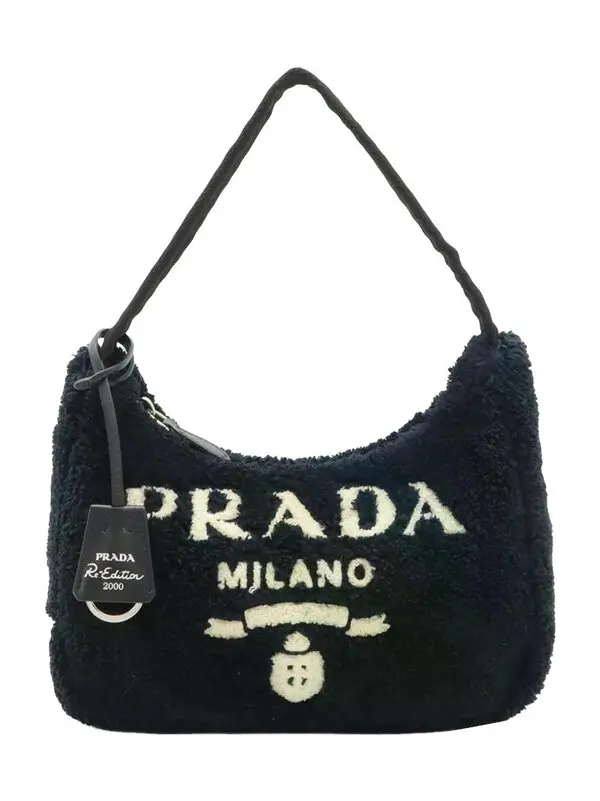 Prada Mini Re Edition 2000 Shoulder Bag - Black