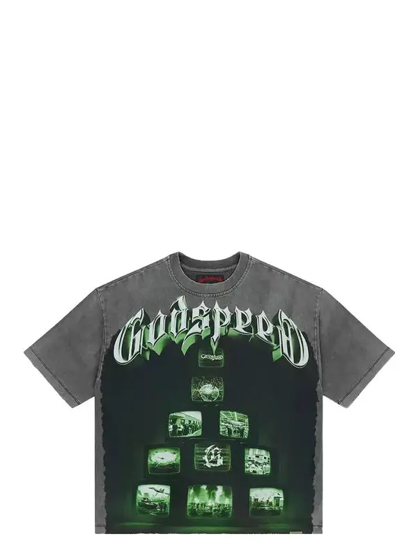 GODSPEED Graphic-print T-shirt - Grey