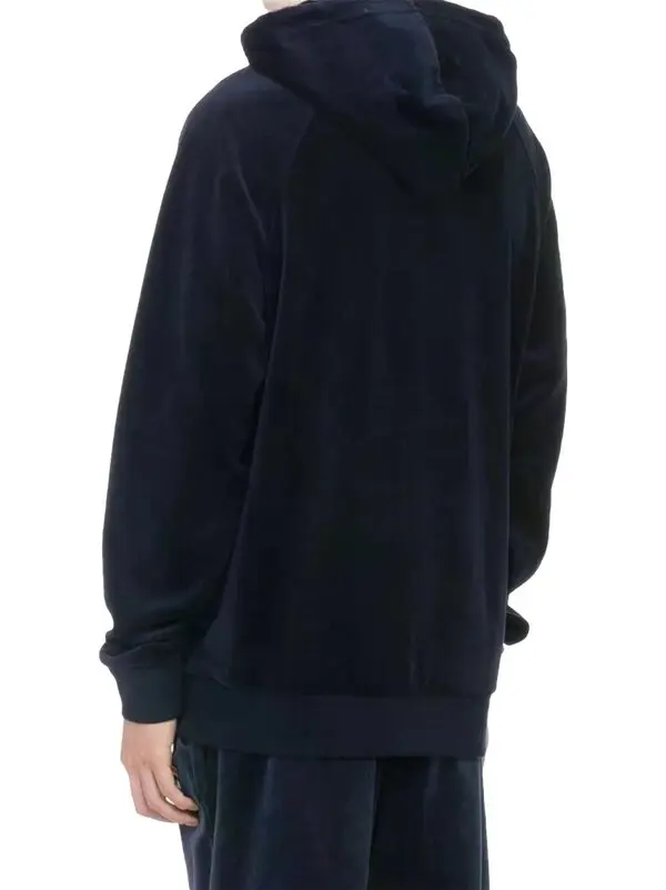 FILA Kai Velour Hoodie - Blue