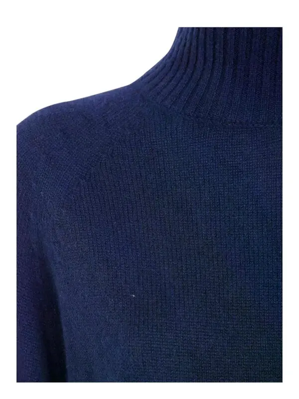 Seventy Cashmere Roll-neck Sweater - Blue