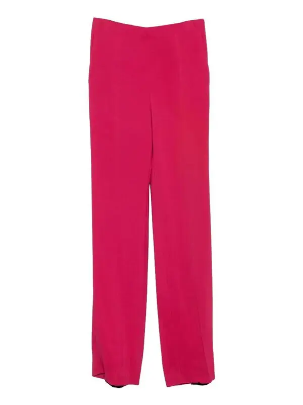 Valentino Garavani High-waisted Straight-leg Trousers - Pink