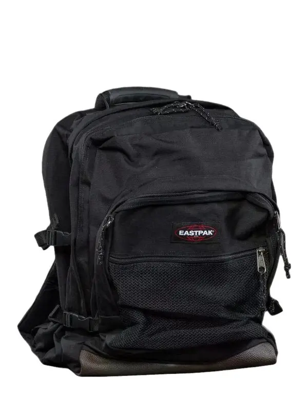 EASTPAK Backpack With Mesh Paneling And Buckle Fastenings - Black