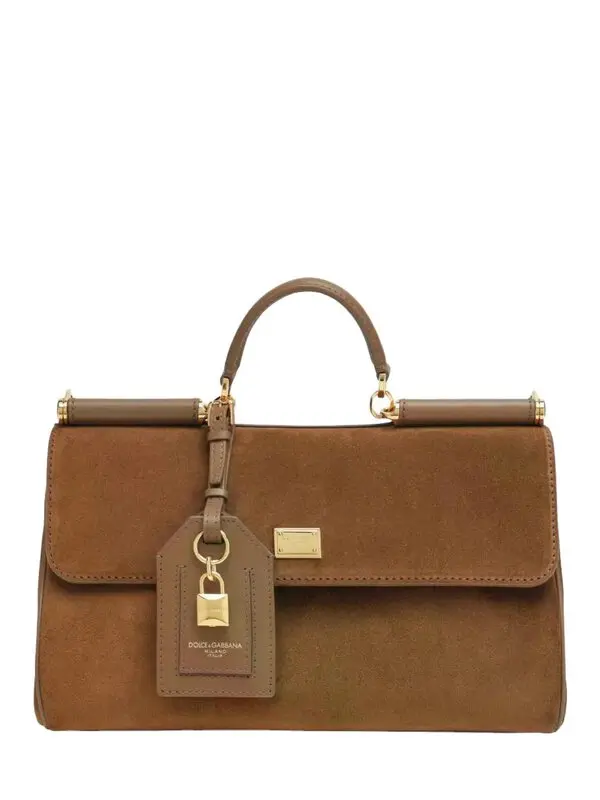 Dolce & Gabbana Medium My Sicily Handbag - Brown
