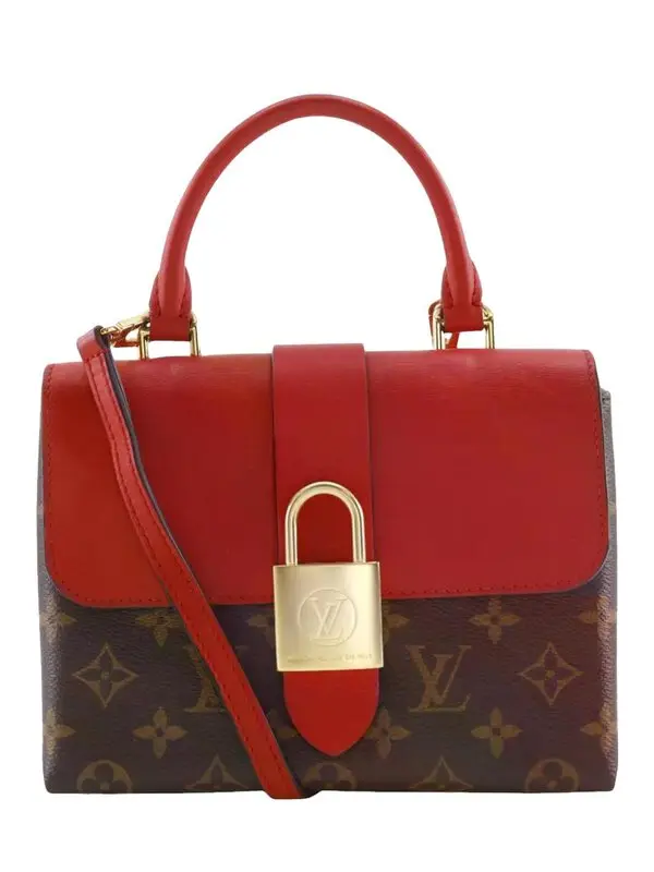 LOUIS VUITTON Monogram Locky Bb Satchel - Brown