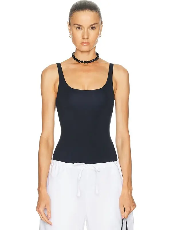 THE PARK Lisa Bodysuit - Midnight Navy