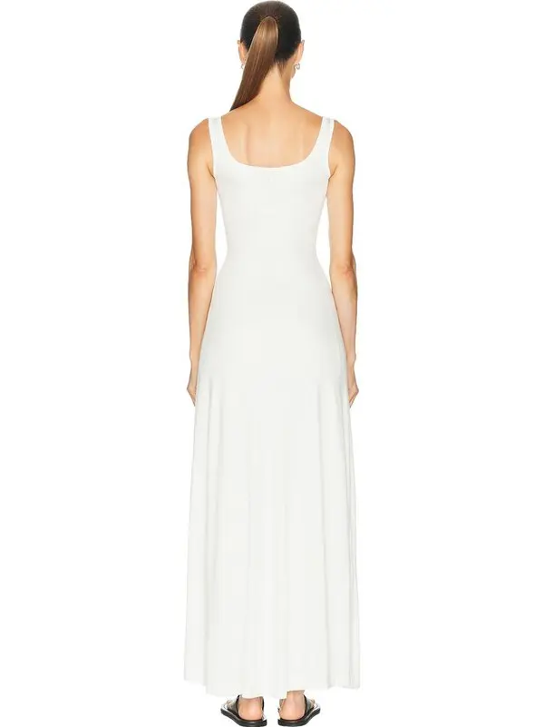 THE PARK Annie Tank Dress - Blanc
