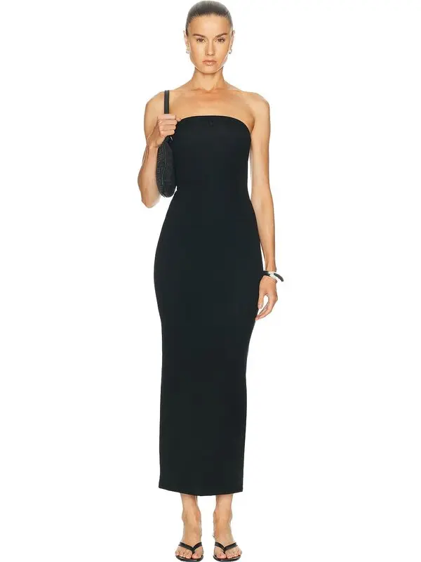 THE PARK The Frankie Shop Kate Maxi Tube Dress - Black