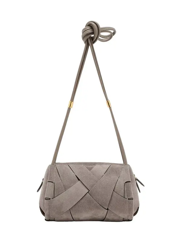 Ulla Johnson Charlotte Camera Bag In Suede - Dove