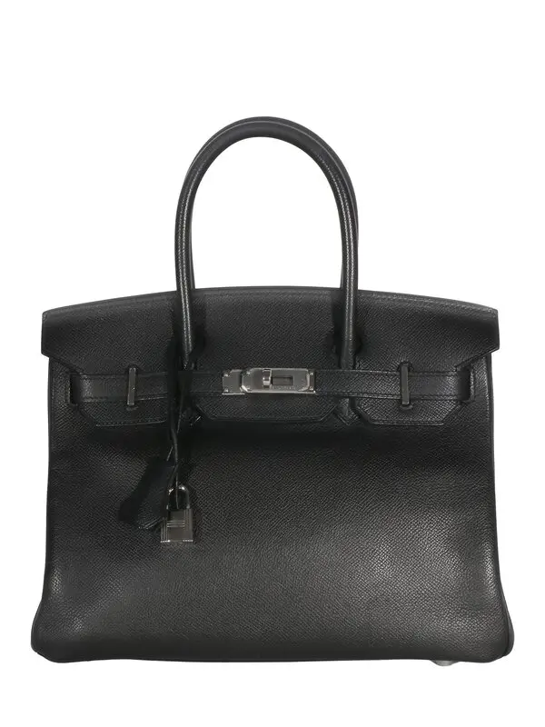 Hermès Epsom Birkin 30 Handbag - Black