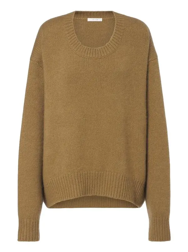 THE ROW Parth Cashmere Sweater - Yellow
