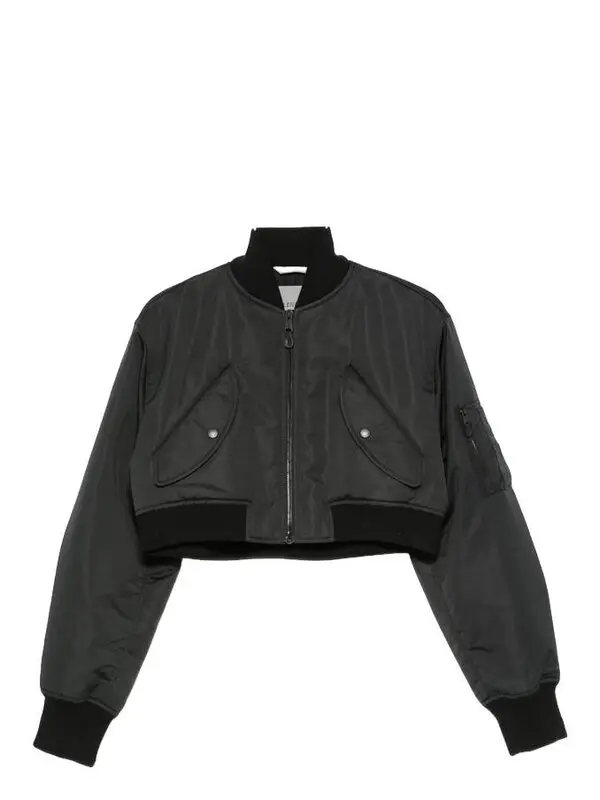 Balenciaga Jackets Bomber Jackets - Black