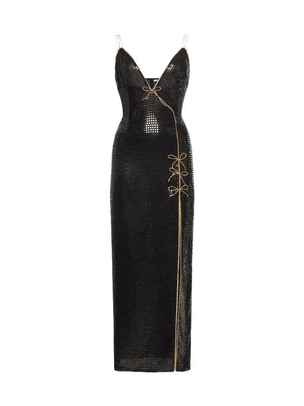 Alessandra Rich Dresses Evening Dresses - Black