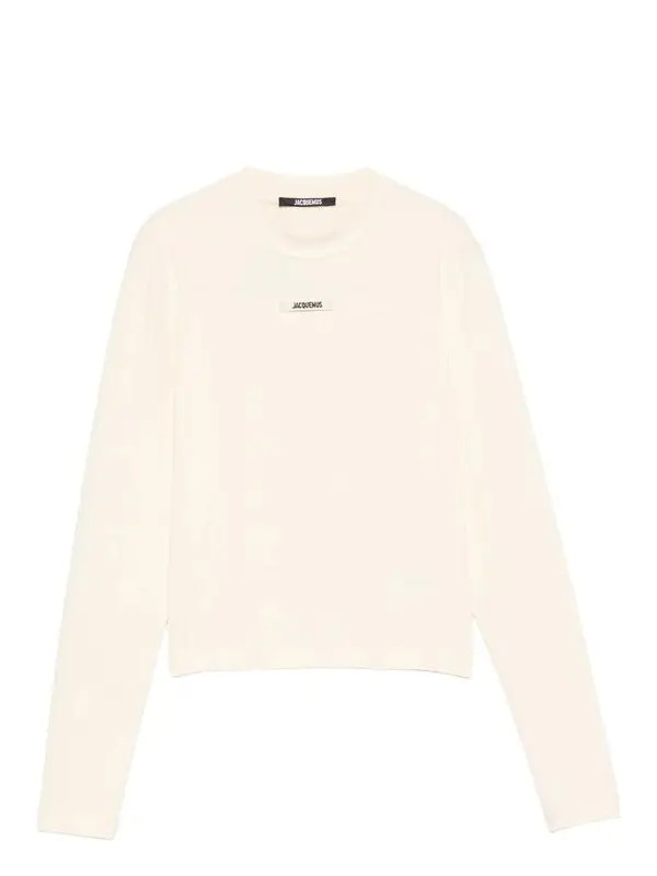 Jacquemus Neutrals T-shirts & Vests T-shirts - Cream
