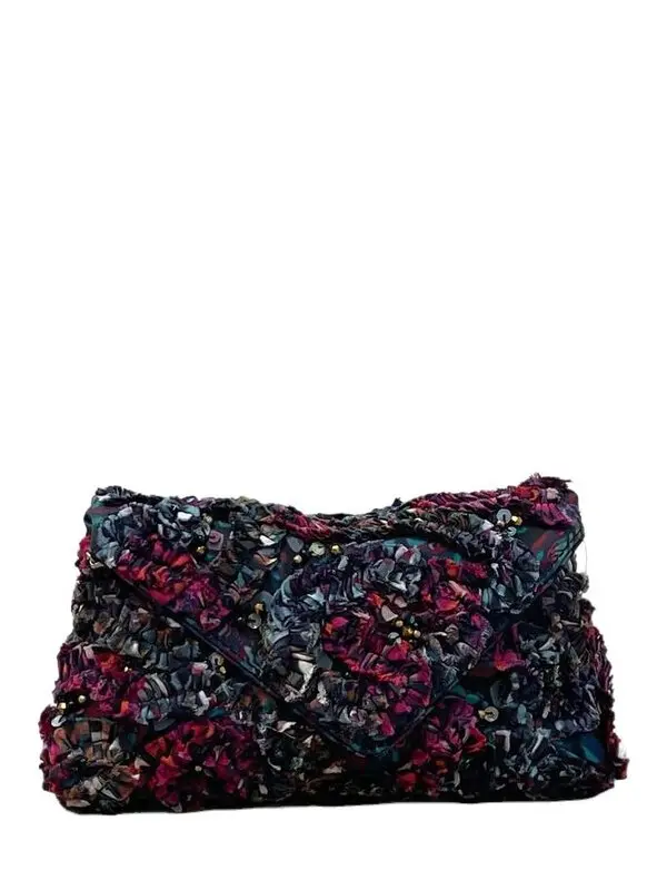 Dries Van Noten Embellished Clutch Bag - Purple