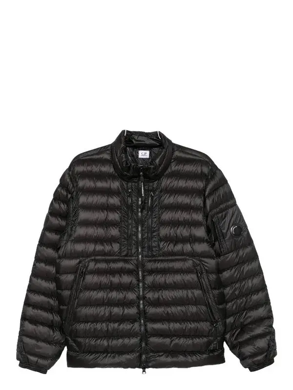 C.P. COMPANY Ripstop Down Jacket - Black