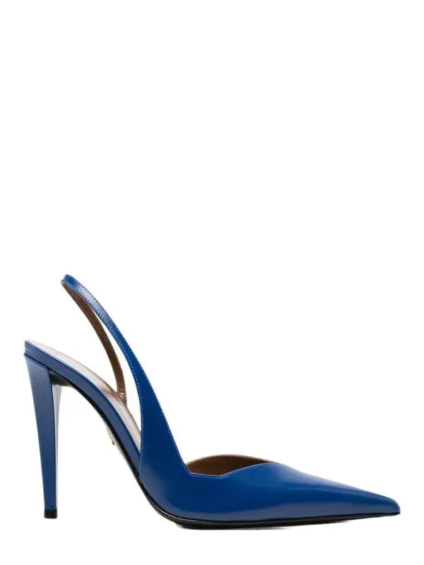 GIUSEPPE ZANOTTI Slingback High Heel Pumps - Blue