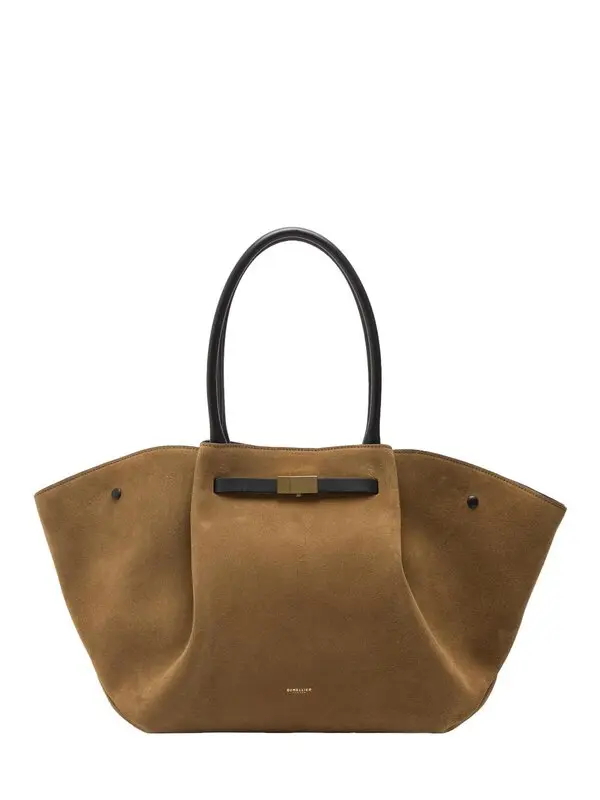 DEMELLIER The New York Suede Tote - Tan