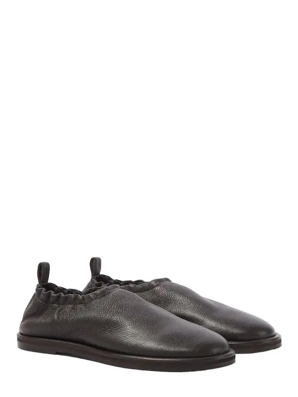Studio Nicholson Korine Leather Slip-on Shoes - Brown