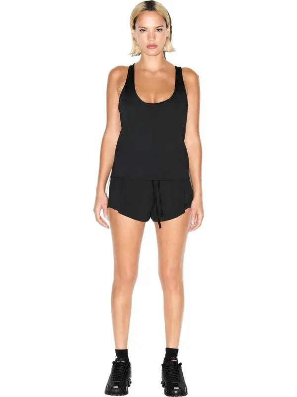 SKIMS Racerback Tank Top - Obsidian