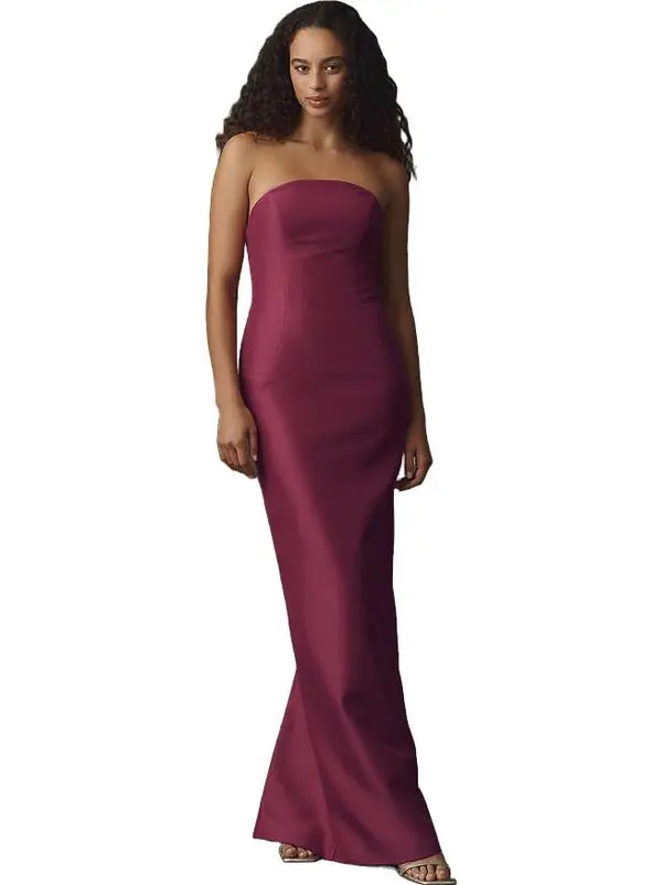 Katie May Noa Strapless Gown - Pink