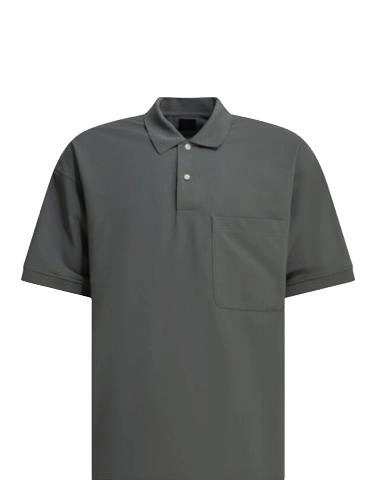 DAIWA PIER39 Tech Buttondown Polo Shirt - Grey