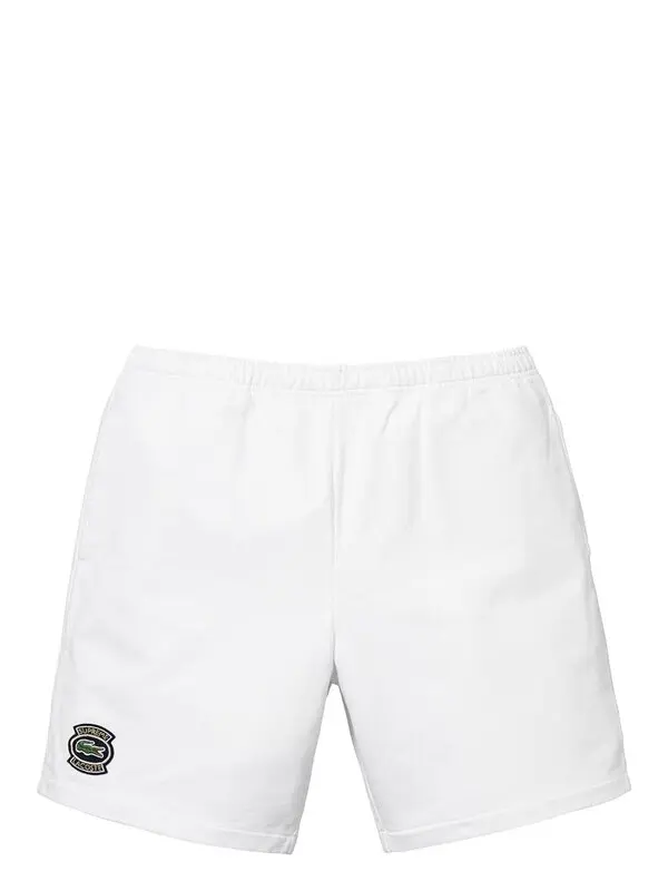 Supreme Lacoste Sweatshort - White