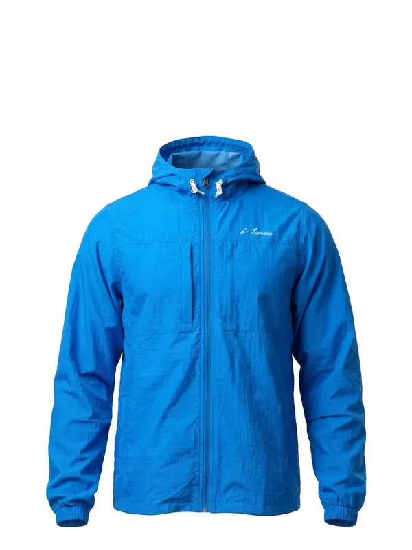 SAVED LAB Windbreaker In Sax - Blue
