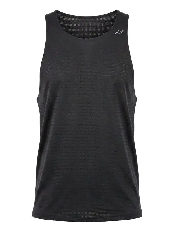 SAVED LAB Sleeveless Technical Active Tank - Black