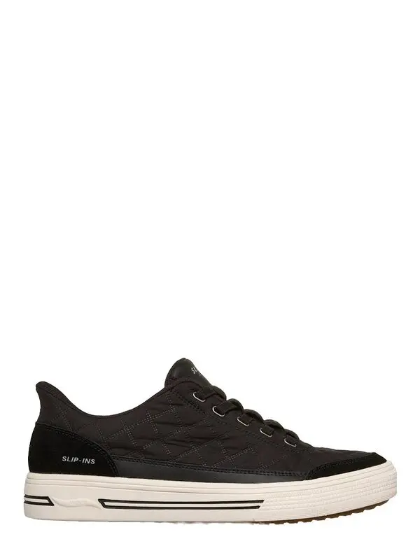 Sketchers Slip-ins Arch Fit Arcade Cozy Fit Sneakers - Black