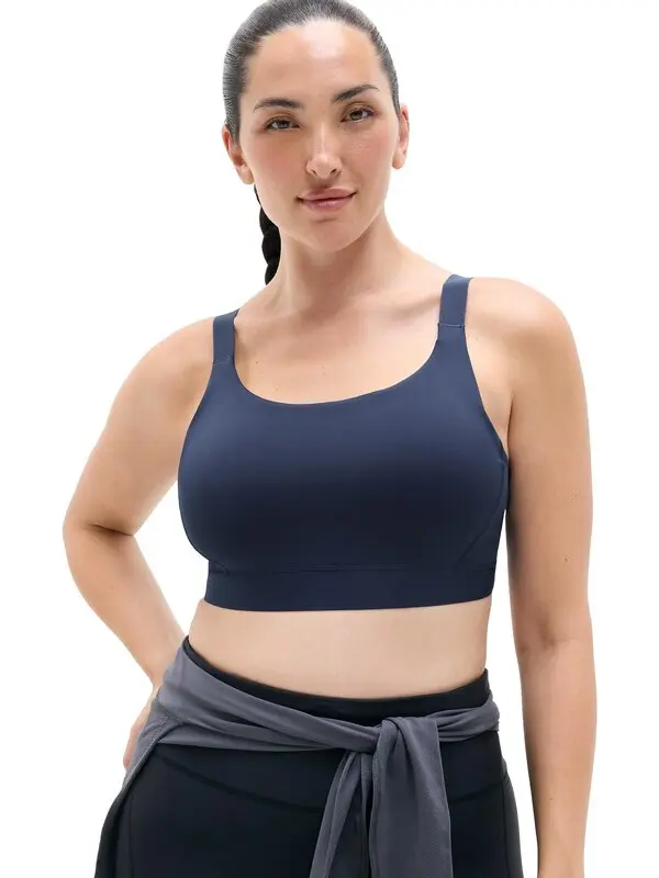 Athleta Interval Adjustable Sports Bra D-dd - Eclipse