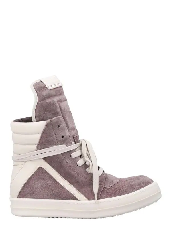 Rick Owens Temple Geobasket High Grape - Grape Milk