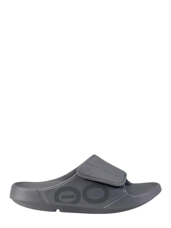 OOFOS Ooahh Sport Flex Slide - Slate